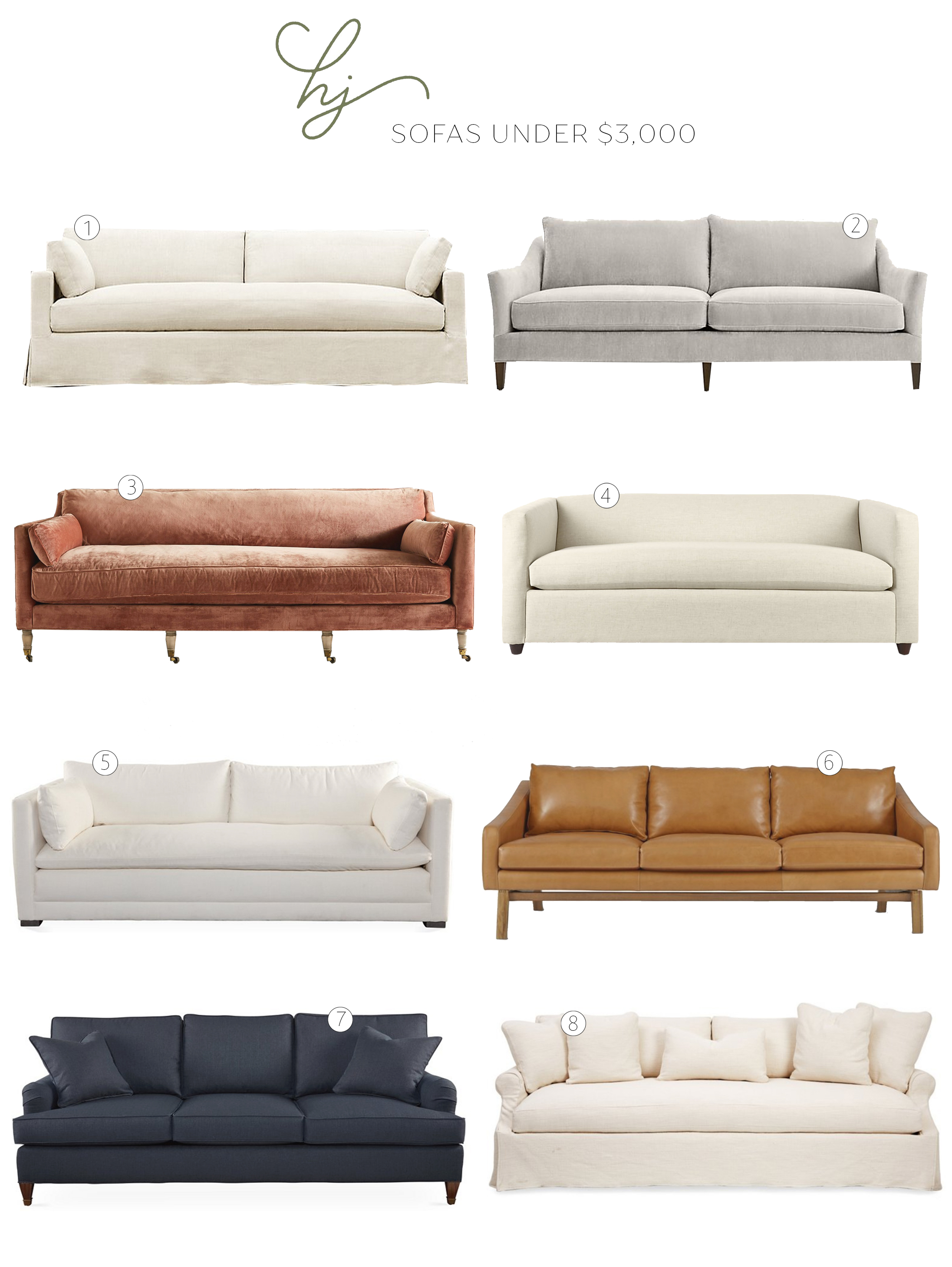 Sofas Under 3000 | Baci Living Room